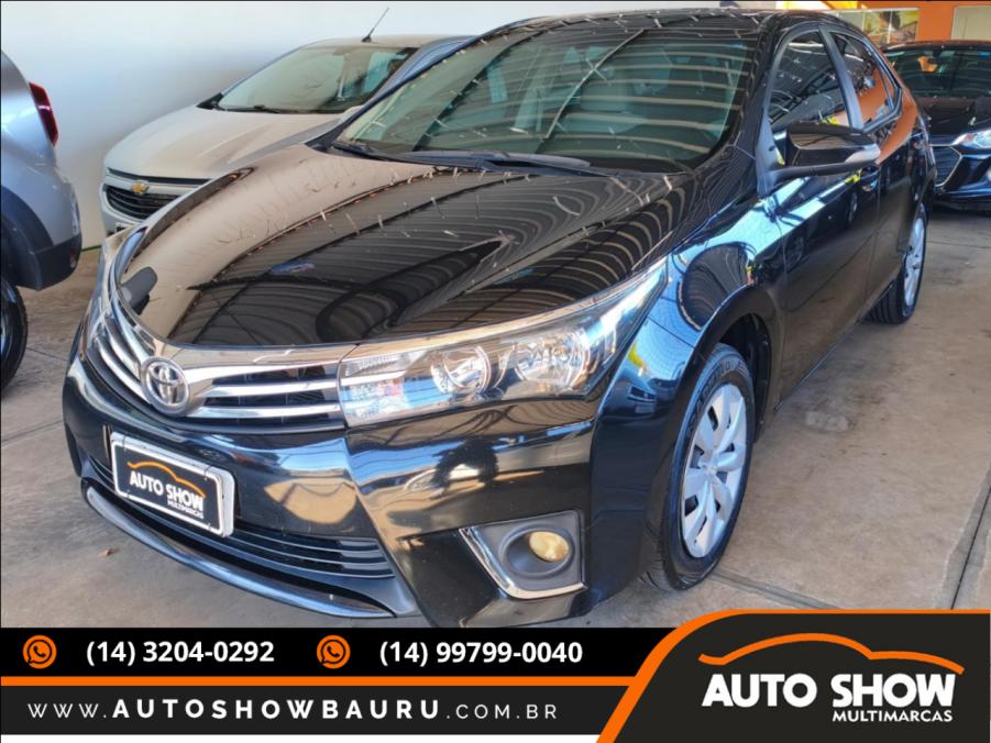Comprar Sedan Toyota Corolla 1.8 16v 4P Gli Flex Automático Preto 2017 ...
