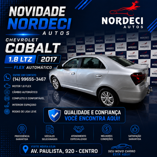 Comprar Sedan Chevrolet Cobalt 1.8 4P Flex Ltz Automático Prata 2017 em ...