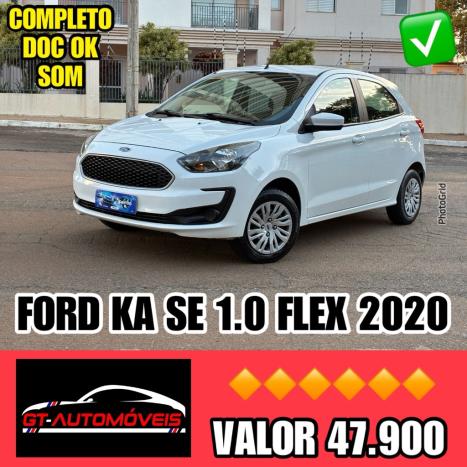 Comprar Hatch Ford Ka Hatch 1.0 12v 4P Flex Ti-vct SE Plus Branco 2020 ...