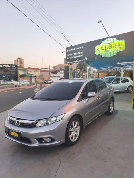 Comprar Sedan Honda Civic 2.0 16v 4P Flex Exr Automático Cinza 2014 em ...