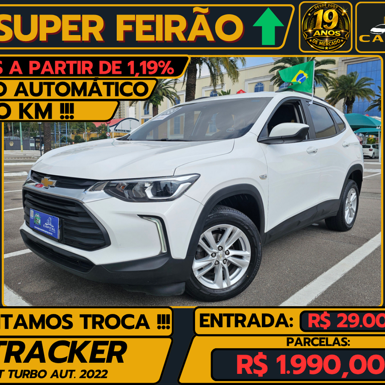 Comprar Suv Chevrolet Tracker 1.0 12v 4P Flex Turbo LT Automático ...