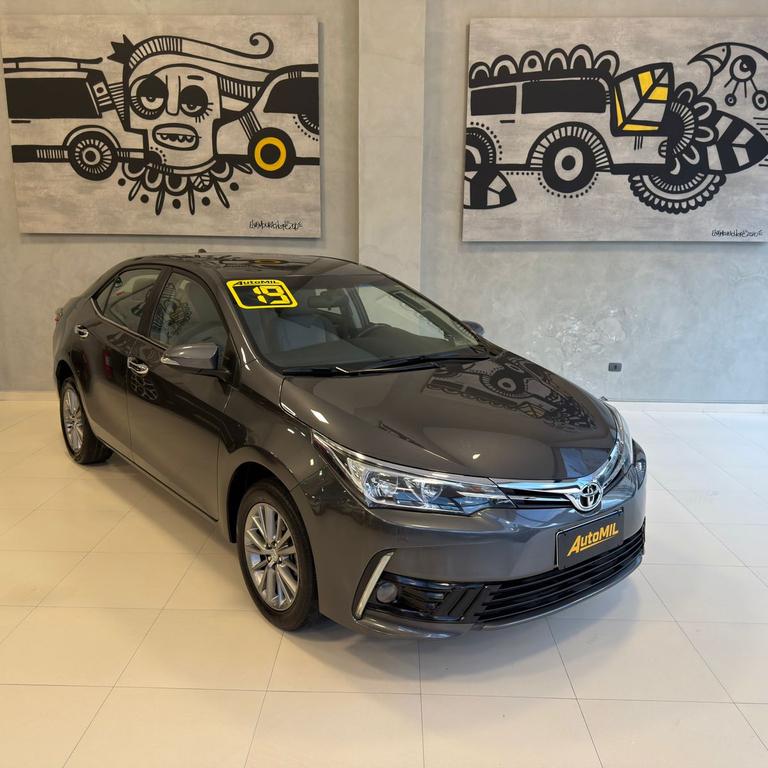 Comprar Sedan Toyota Corolla 1.8 16v 4P Gli Flex Upper Cinza 2019 em ...
