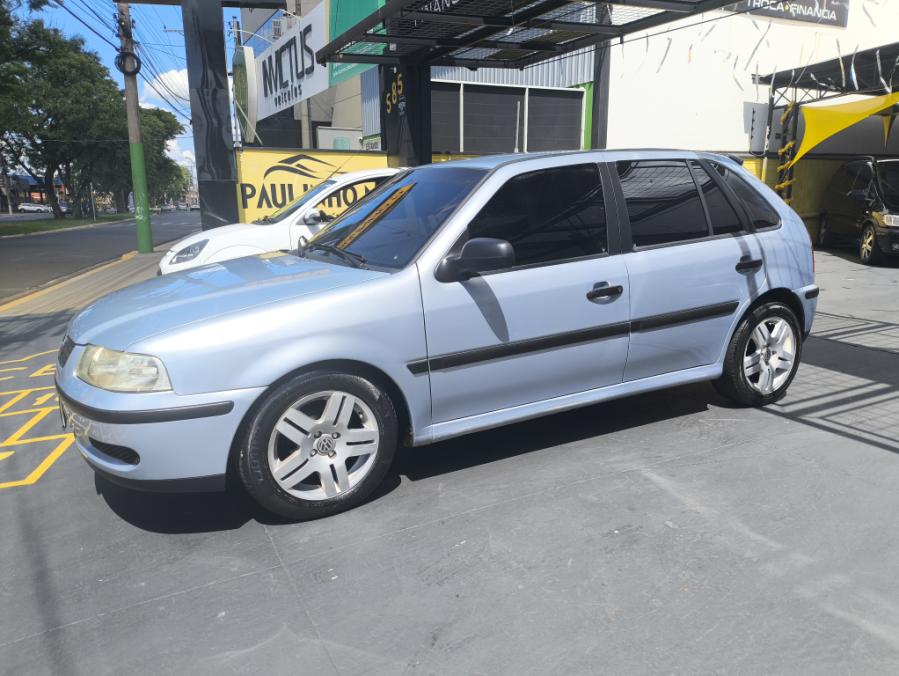 Comprar Hatch Volkswagen Gol 1.0 16v 4P G3 Plus Azul 2001 em Jaú-SP