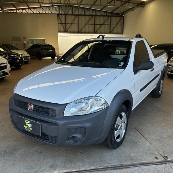 Comprar Picape Fiat Strada 1.4 Flex Hard Working Cabine Simples Branco ...
