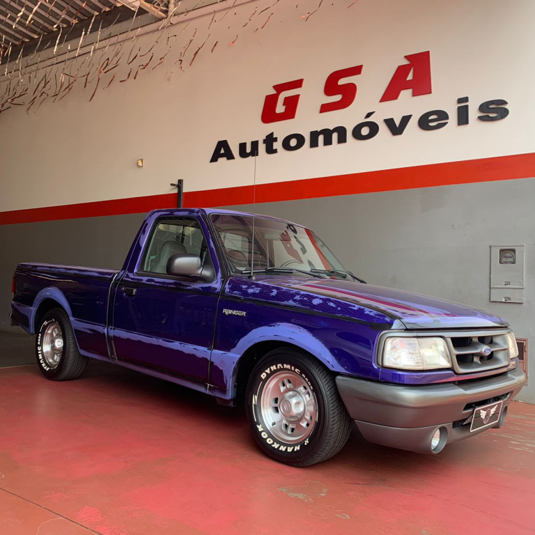 Comprar Picape Ford Ranger 4.0 V6 12v XL Cabine Simples Azul 1996 em Jaú-SP