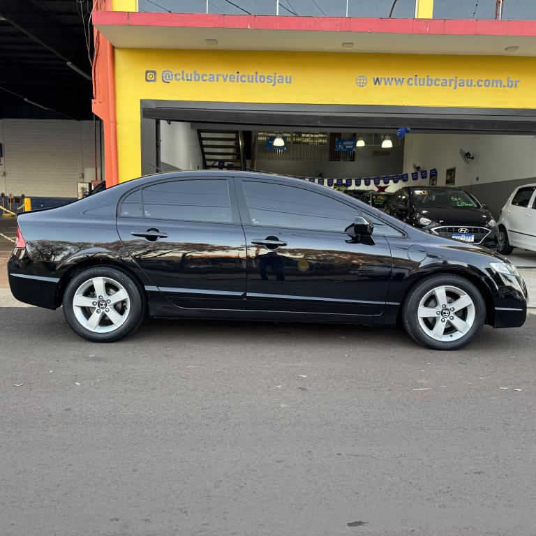 Comprar Sedan Honda Civic 1.8 16v 4P Lxs Preto 2007 em Jaú-SP