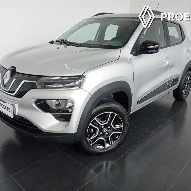 Comprar Hatch Renault Kwid 27 KW E-tech Elétrico Prata 2024 em Jaú-SP