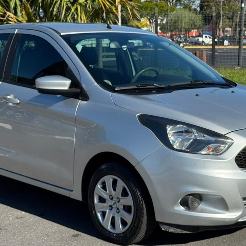 Comprar Hatch Ford Ka Hatch 1.0 12v 4P Flex Ti-vct SE Prata 2018 em ...