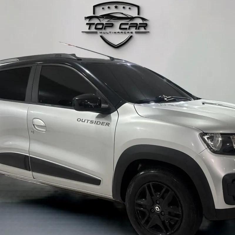 Comprar Hatch Renault Kwid 1.0 12v 4P Sce Flex Outsider Prata 2020 em ...