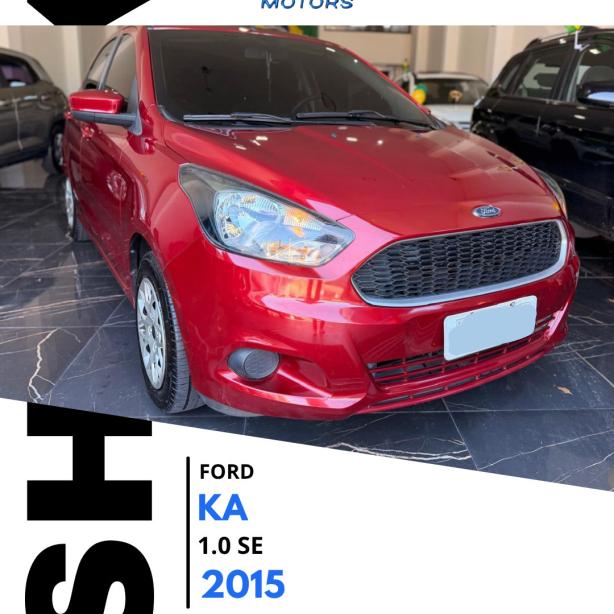 Comprar Hatch Ford Ka Hatch 1.0 12v 4P Flex Ti-vct SE Vermelho 2015 em ...