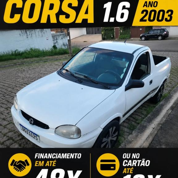 Comprar Picape Chevrolet Corsa Pick-up 1.6 Branco 2003 em Hortolândia-SP