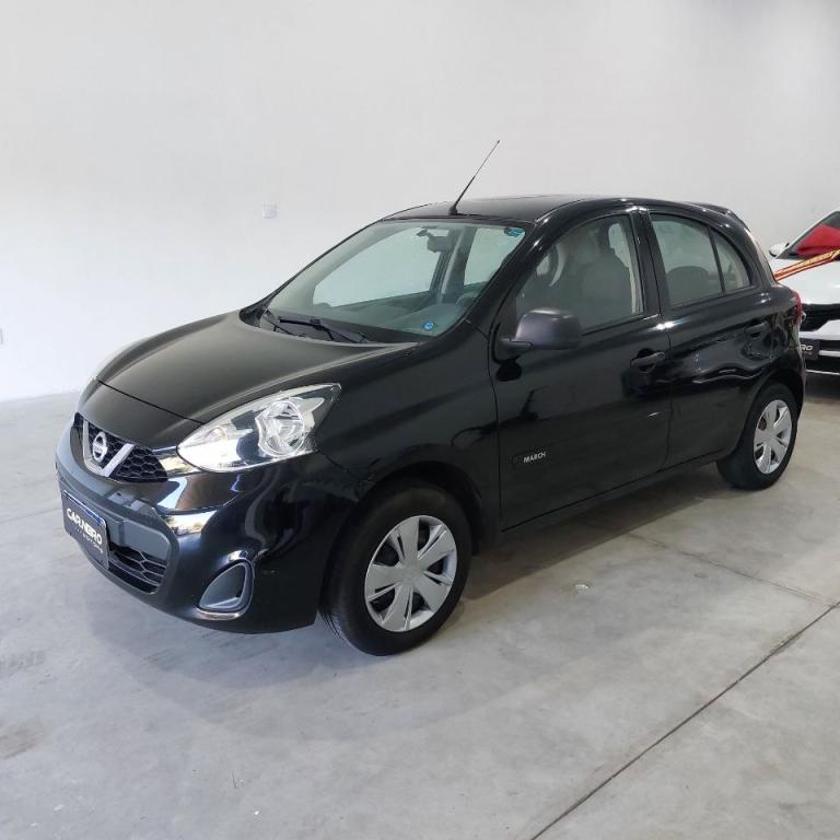 Comprar Hatch Nissan March 1.0 12v 4P S Flex Preto 2016 em Hortolândia-SP