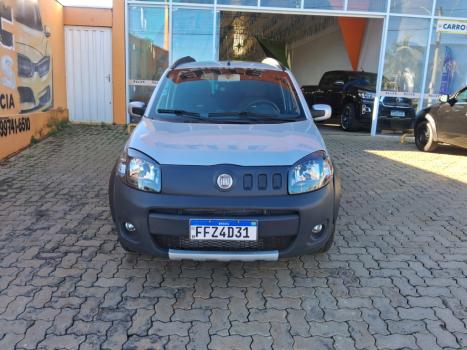 Comprar Hatch Fiat Uno 1.4 4P Flex Way Evo Prata 2013 em Conchas-SP