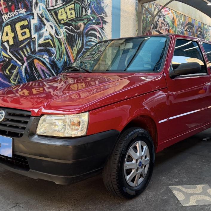 Comprar Hatch Fiat Uno 1.0 Mille Fire Vermelho 2007 em Piracicaba-SP