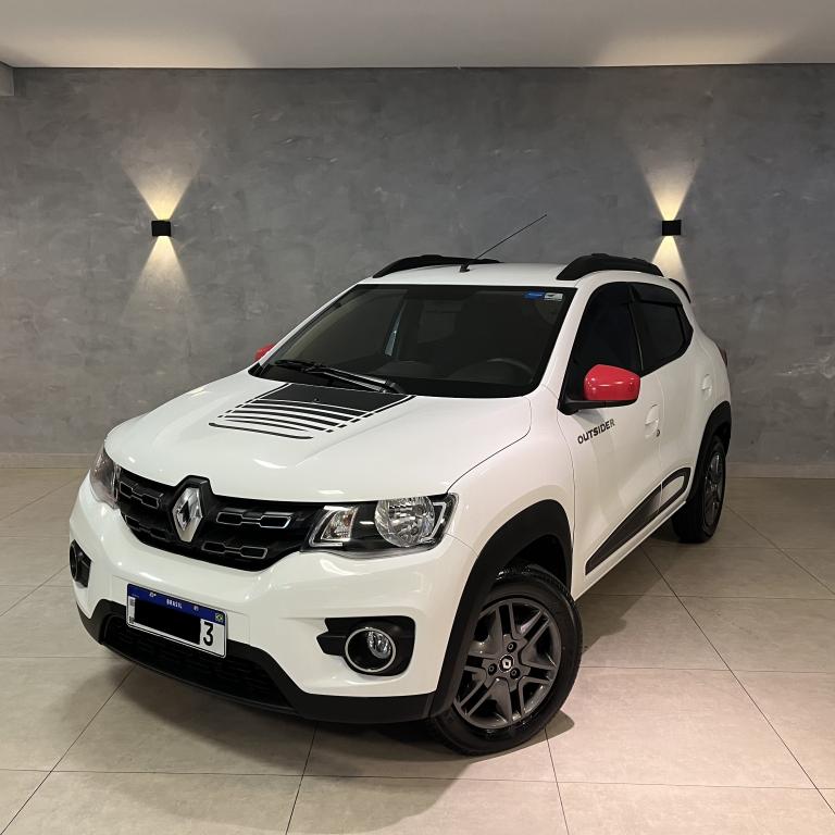 Comprar Hatch Renault Kwid 1.0 12v 4P Sce Flex Intense Branco 2018 em ...
