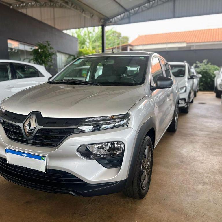 Comprar Hatch Renault Kwid 1.0 12v 4P Sce Flex Zen Prata 2025 em ...