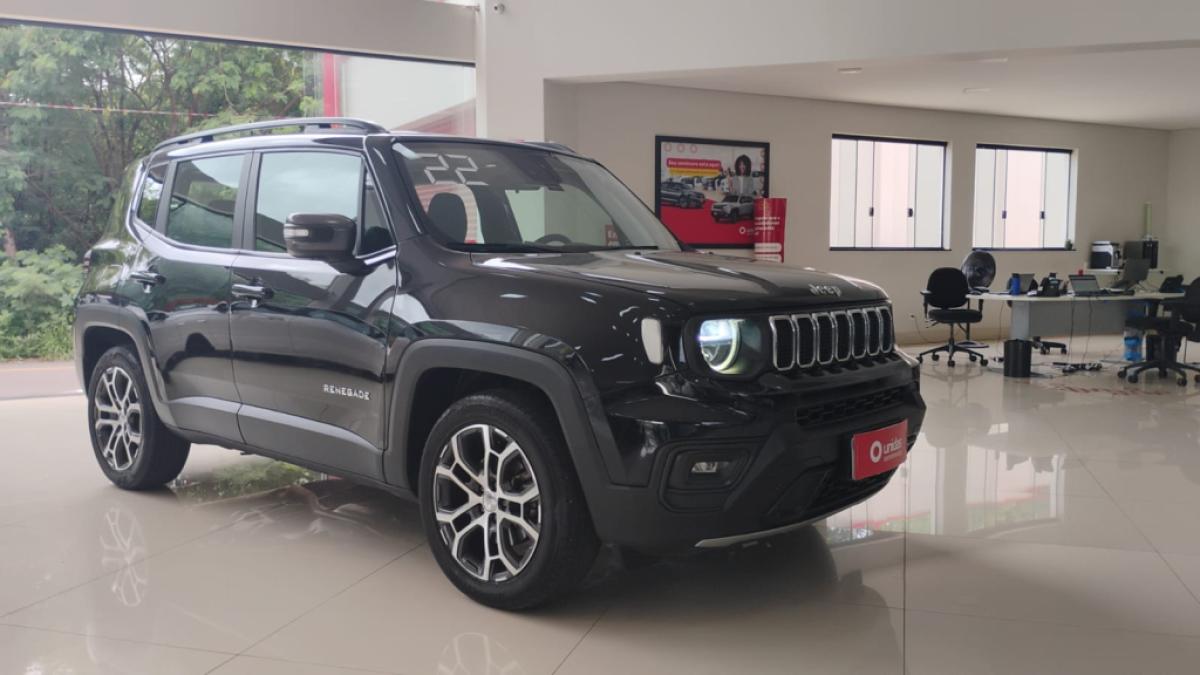 Comprar Suv Jeep Renegade 1.3 16v 4P Flex T270 Longitude Turbo Automático Preto 2022 em Americana-SP