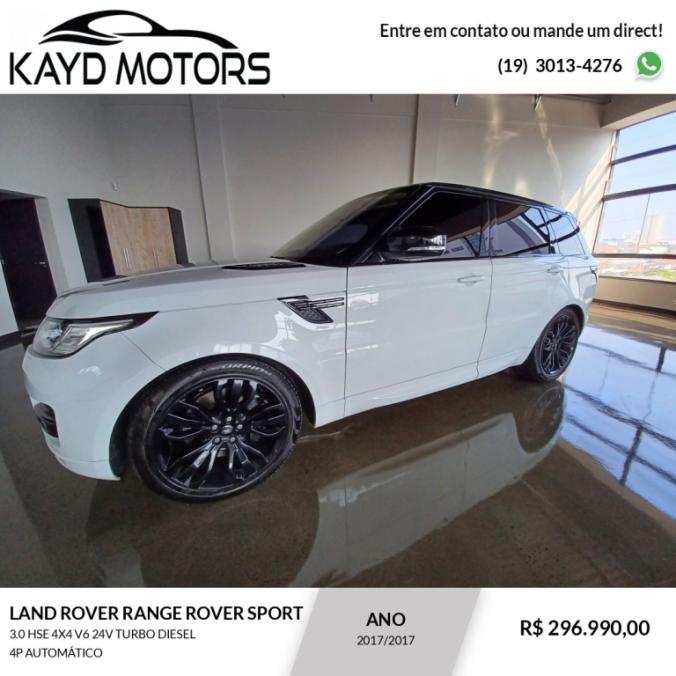 Comprar Suv Land Rover Range Rover Sport 3.0 V6 24v 4x4 Hse Biturbo ...