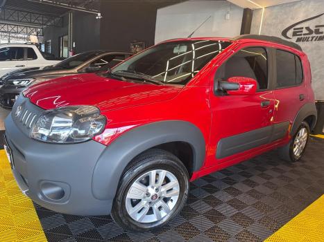 Comprar Hatch Fiat Uno 1.4 4P Flex Way Evo Vermelho 2012 em Americana-SP