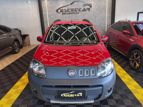 Comprar Hatch Fiat Uno 1.4 4P Flex Way Evo Vermelho 2012 em Americana-SP