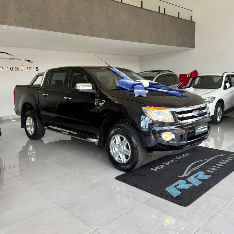 Comprar Picape Ford Ranger 2.5 16v Flex Xlt Cabine Dupla Preto 2015 em ...