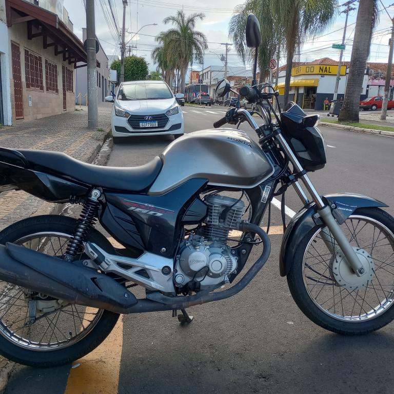 Comprar Honda CG 160 Start Prata 2021 em Santa Bárbara d'Oeste-SP