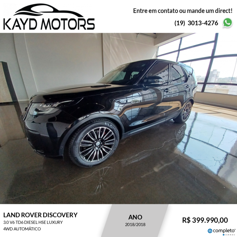 Comprar Suv Land Rover Discovery 3.0 V6 4P Td6 Hse 4wd Luxury Diesel ...