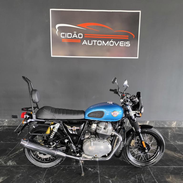 Comprar Royal Enfield Interceptor 650 Azul 2022 em Santa Bárbara d'Oeste-SP