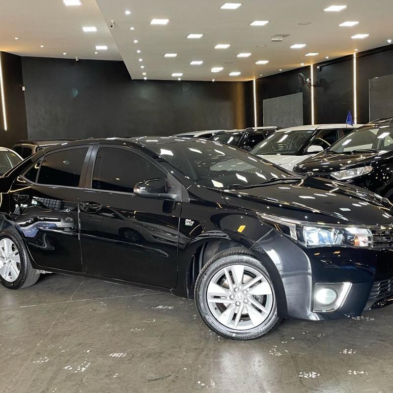 Comprar Sedan Toyota Corolla 1.8 16v 4P Gli Flex Automático Preto 2015 ...